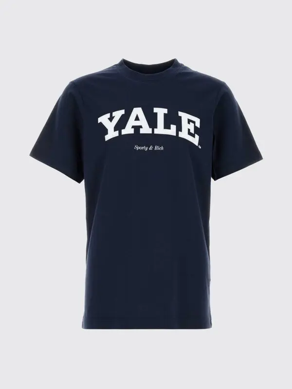 SPORTY & RICH Yale Classic Cotton T-shirt