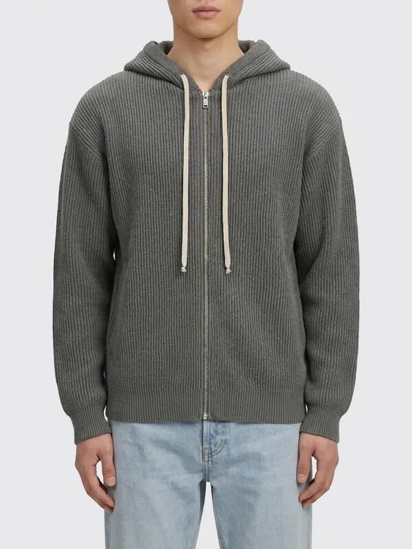 Rick Owens Virgin Wool Hooded Cardigan - Green