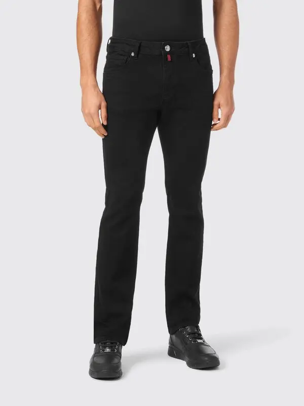 BILLIONAIRE Regular Fit Straight Leg Stretch-denim Jeans