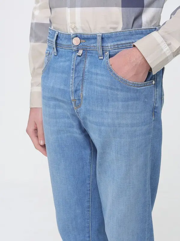 Jacob Cohen Slim Fit Jeans In Cotton Denim