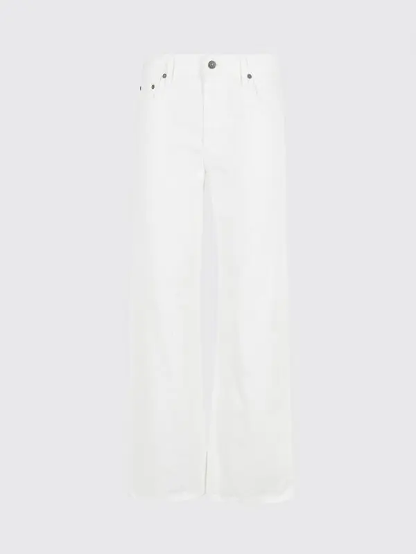 Citizens Of Humanity Cotton Denim Wide Leg Jeans