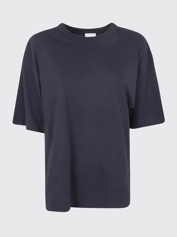 Dries Van Noten Cotton T-shirts - Black