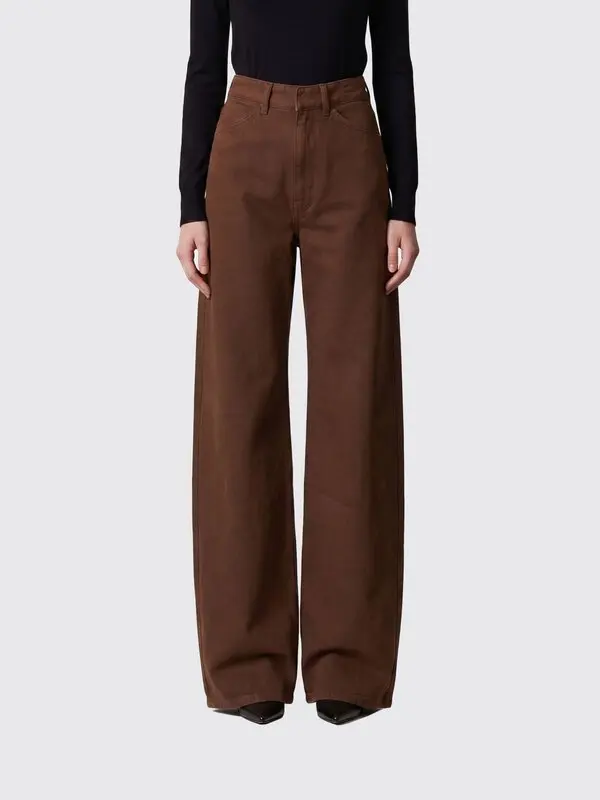LEMAIRE Wide Leg Cotton Pants