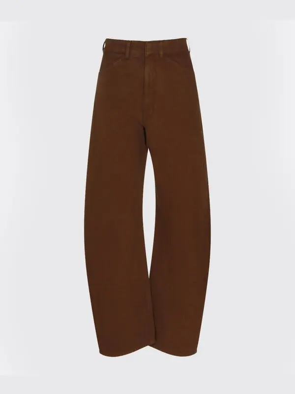 LEMAIRE Wide Leg Cotton Pants