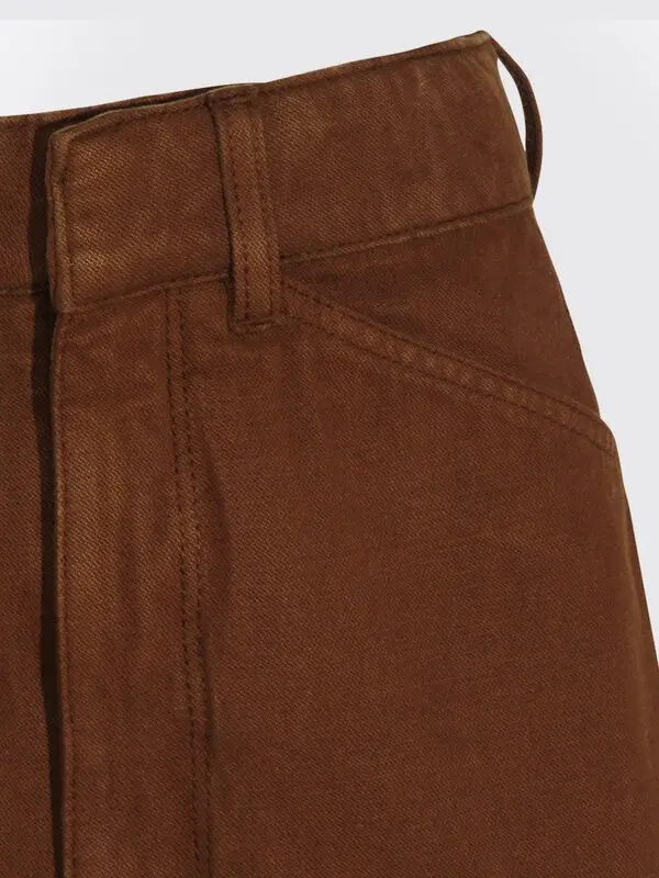 LEMAIRE Wide Leg Cotton Pants