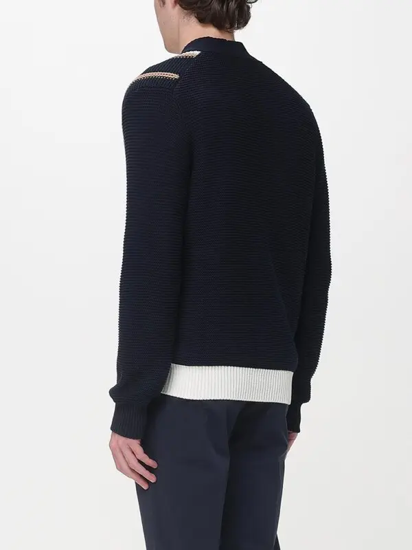 KANGRA Striped Cotton Cardigan