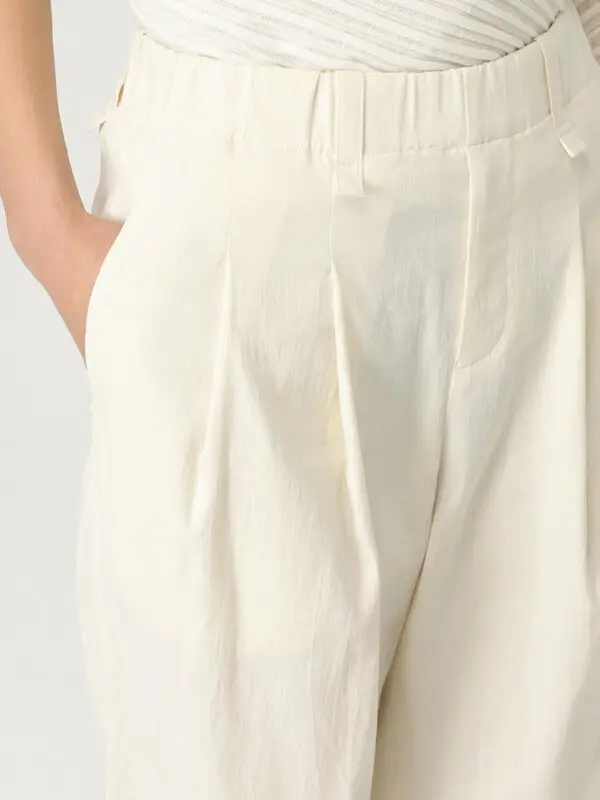 Issey Miyake Wide-leg Pleated Trousers