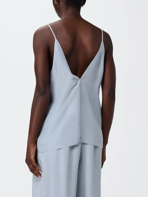 ALYSI Long Silk Vest