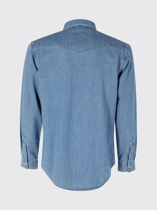 Edwin Cotton Denim Casual Shirt
