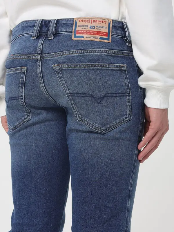 DIESEL® D-vyl Cotton Denim Jeans