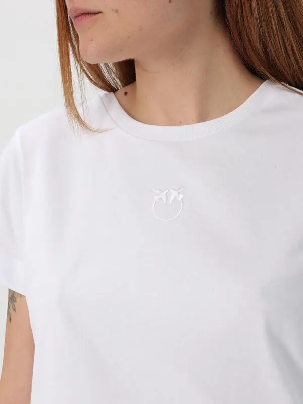 Pinko T-shirt Colour - White