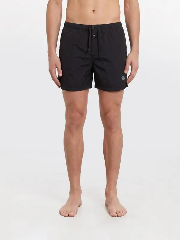 Stone Island Swimsuit Colour - Black