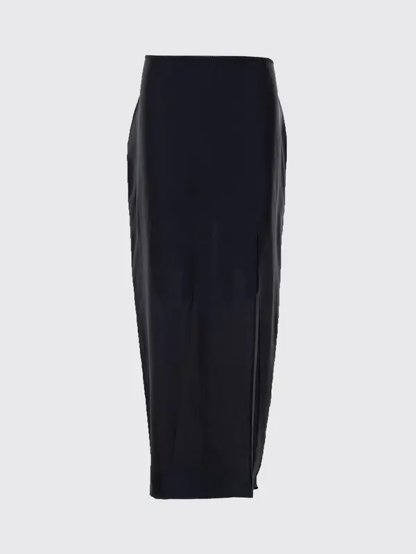 Filippa K Long Pencil Skirt In Viscose Blend With Side Slit