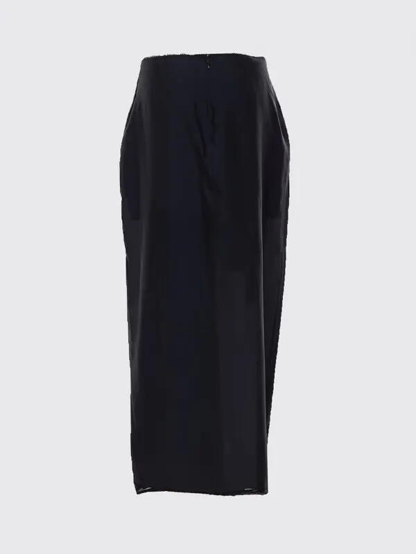 Filippa K Long Pencil Skirt In Viscose Blend With Side Slit