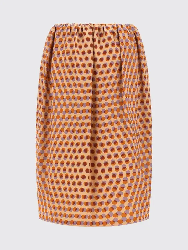 Dries Van Noten Polka-dot Silk High-waisted Midi Pencil Skirt - Multicolor