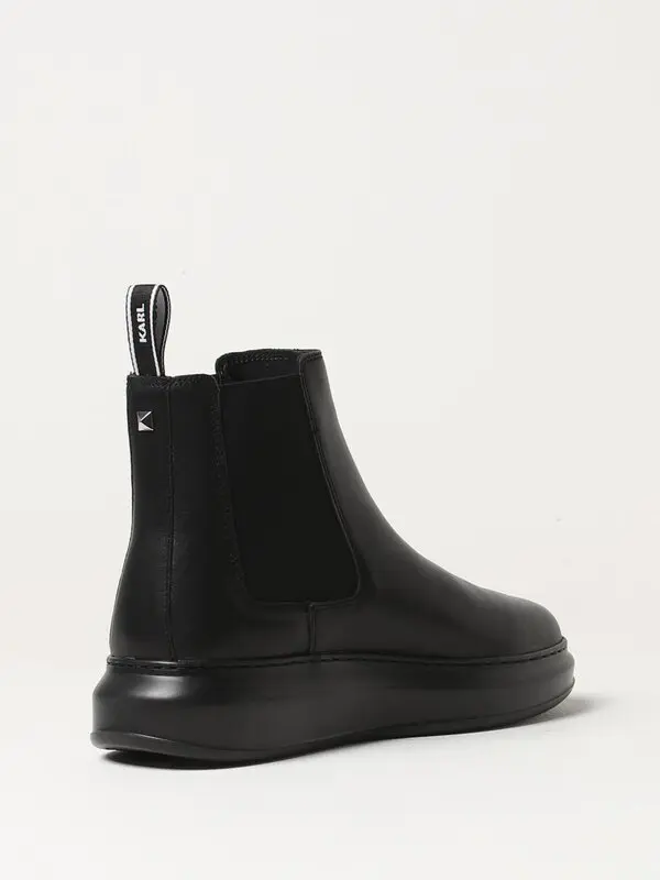 Karl Lagerfeld Leather Chelsea Boots