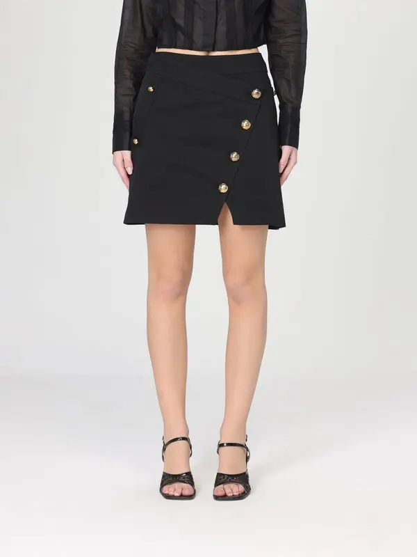 Elisabetta Franchi Button Detailed Skirt