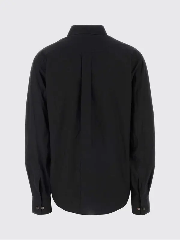 LEMAIRE Classic Cotton And Silk Shirt - Ink