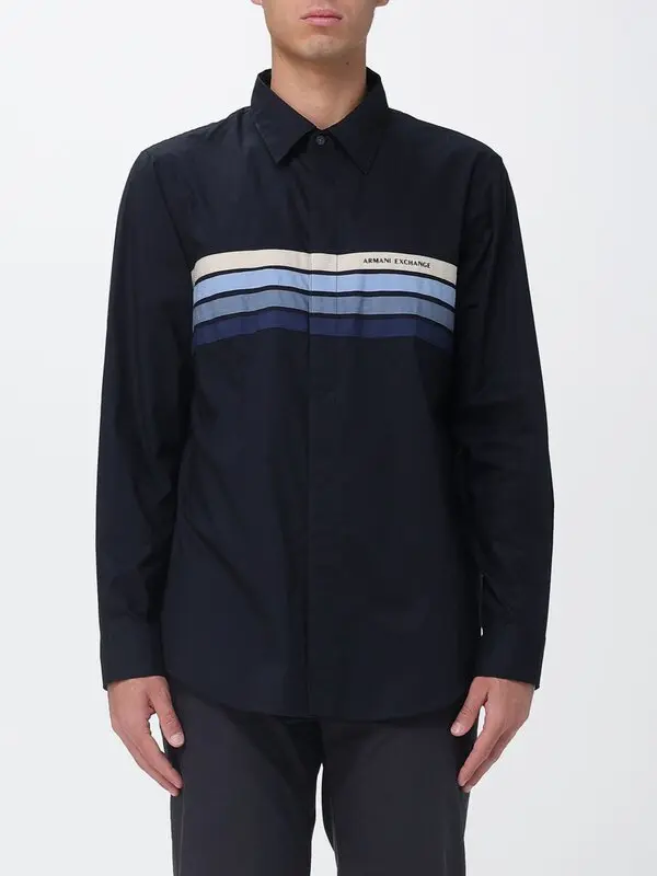 Armani Exchange Shirt Colour - Navy