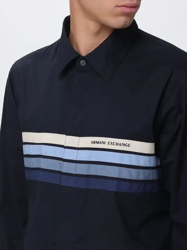 Armani Exchange Shirt Colour - Navy