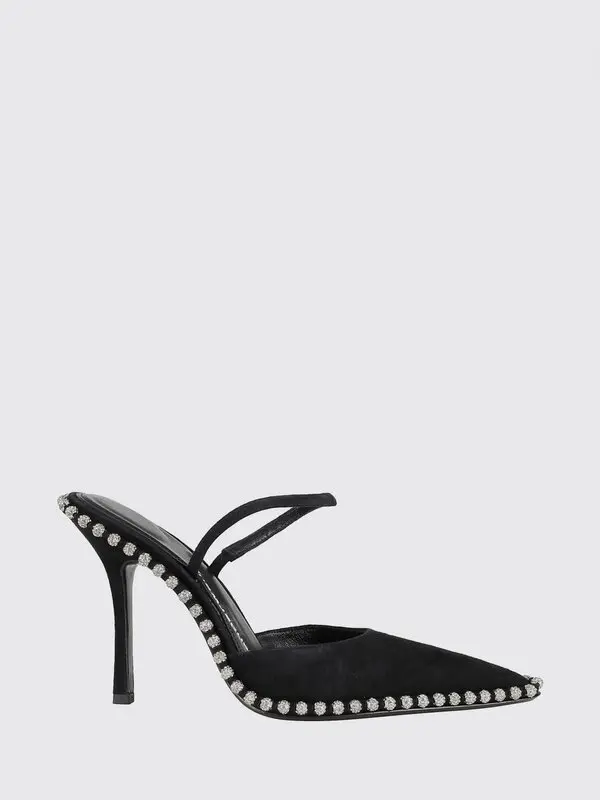 Alexander Wang Embellished Pointed Toe Slingbacks