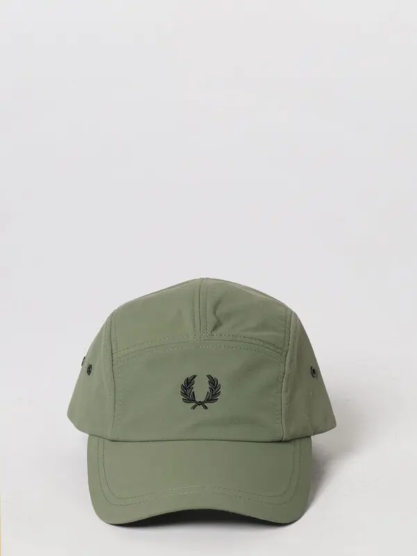 Fred Perry Ripstop Nylon Baseball Cap With Embroidered Logo