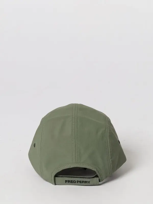 Fred Perry Ripstop Nylon Baseball Cap With Embroidered Logo