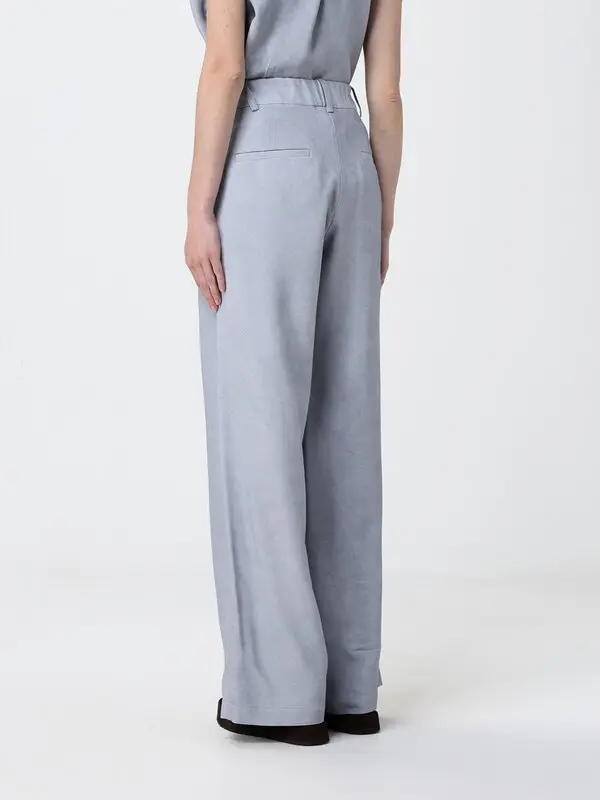 ALYSI Palazzo Trousers In Cotton Blend