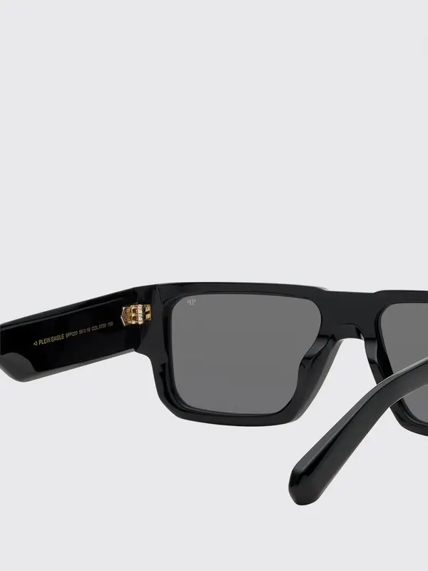 Philipp Plein Eagle Aviator Acetate Sunglasses With Lettering Logo