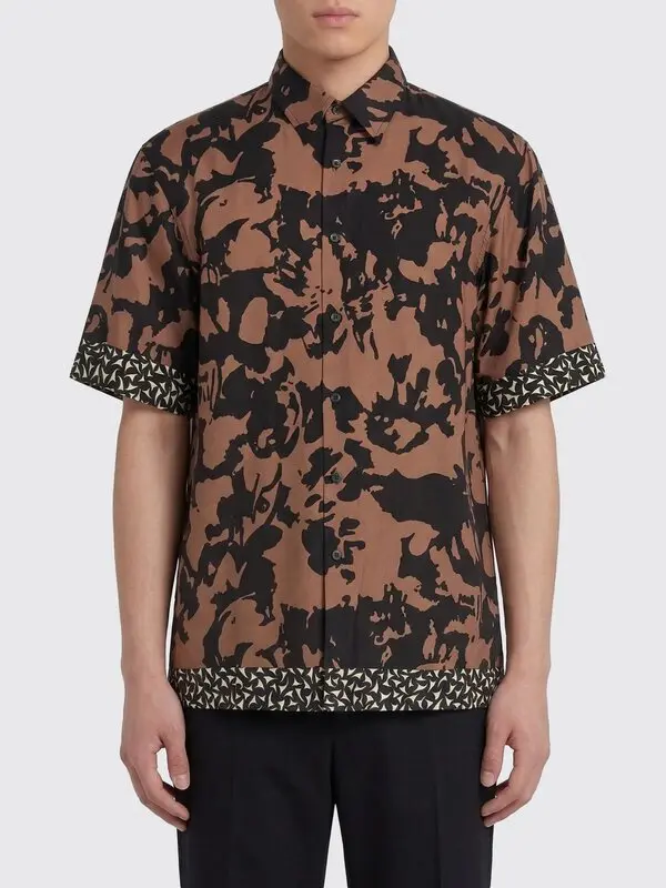 Dries Van Noten Printed Viscose Casual Shirt