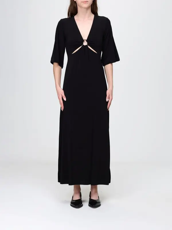 Max Mara Jersey Midi Dress - Black