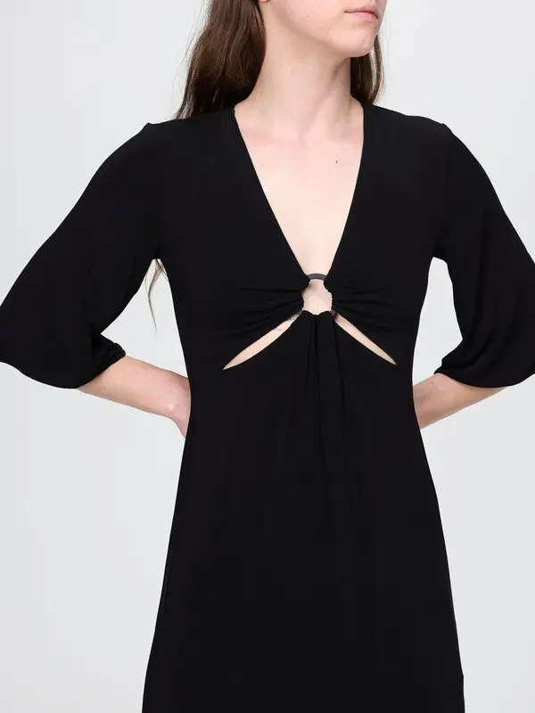 Max Mara Jersey Midi Dress - Black