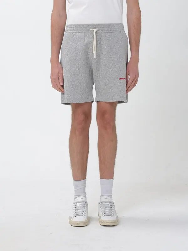 MURPHY&NYE Cotton-blend Jogging Shorts With Drawstring Waist