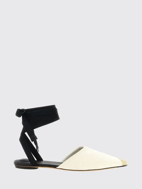 Jacquemus Ballerina Mule Espadrilles In Cotton Canvas