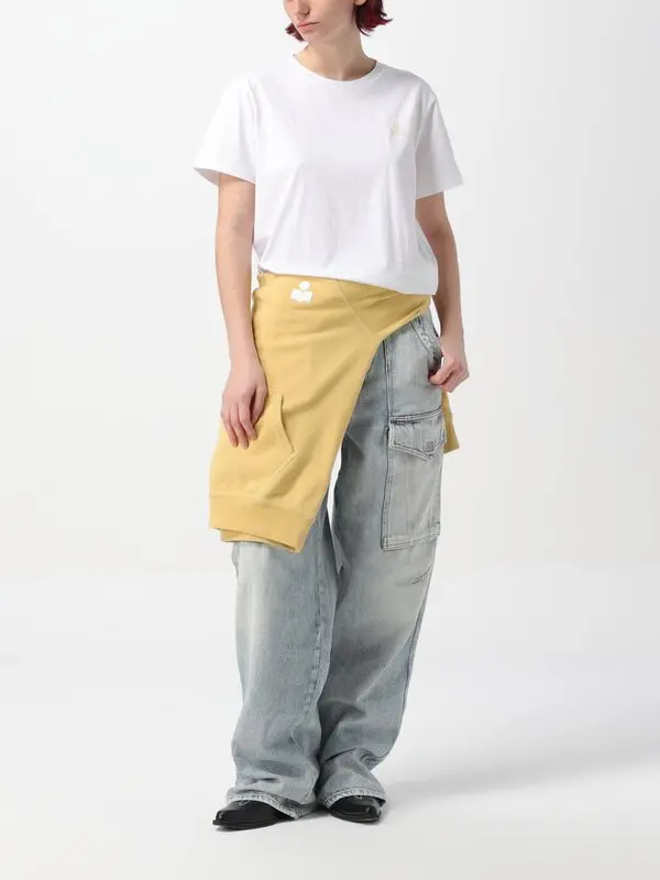 Isabel Marant Étoile Wide Leg Cargo Jeans