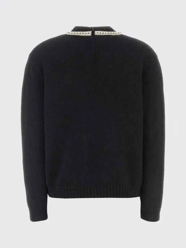 Valentino Garavani Virgin Wool Sweater With Bow