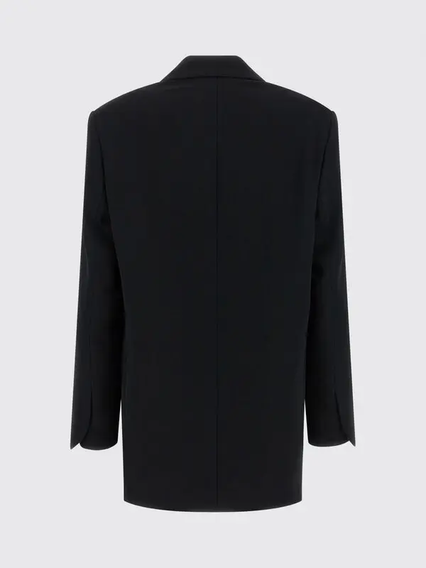 Dries Van Noten Single-breasted Cropped Polyester Blazer