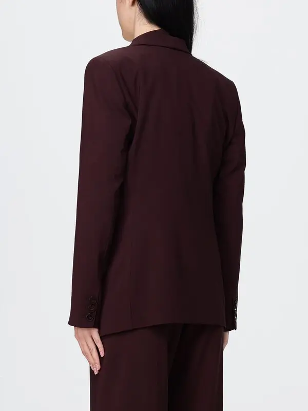 ALYSI Single-breasted Blazer In Wool Canvas