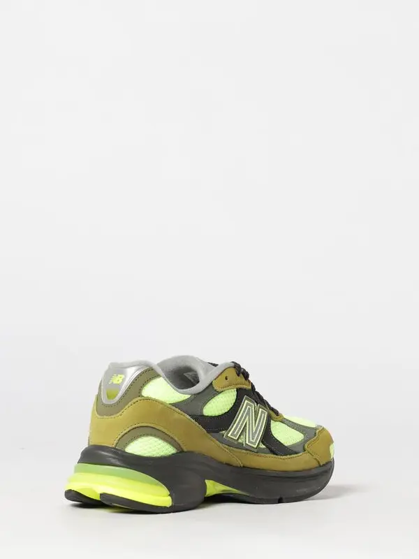 NEW BALANCE 2010 Suede And Mesh Low Top Sneakers