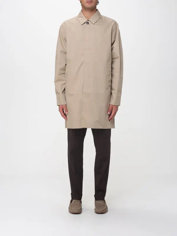 Barbour Cotton Blend Trench Coat
