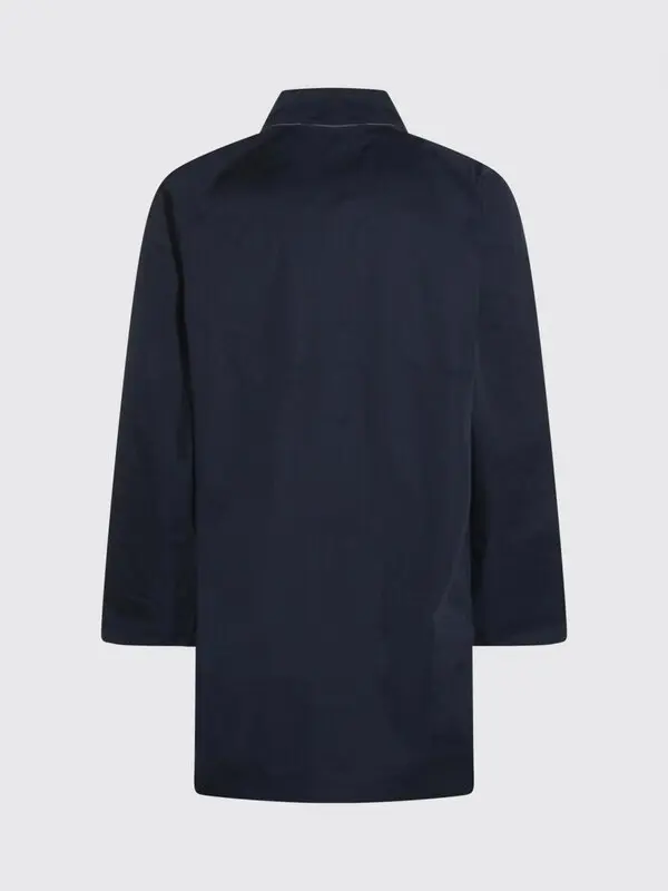 Barbour Cotton Blend Raincoat - Blue