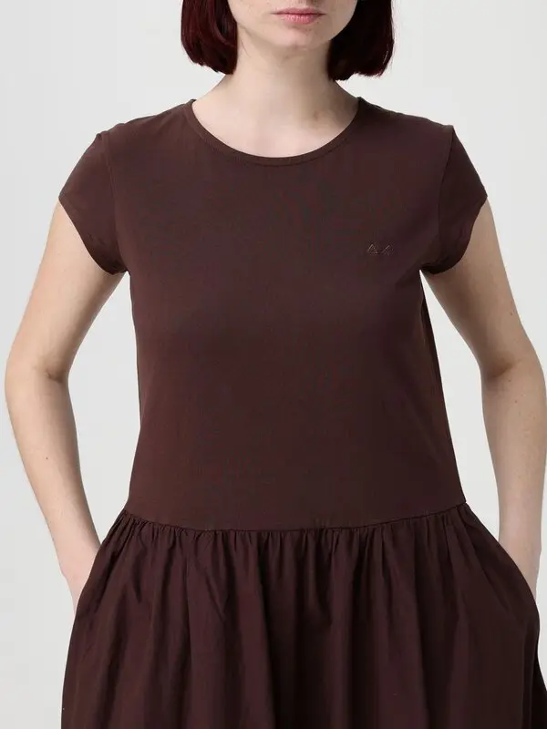 SUN 68 Cotton Midi Dress