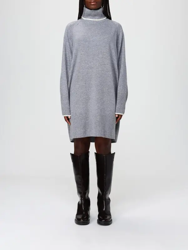 Pinko High Neck Knit Dress