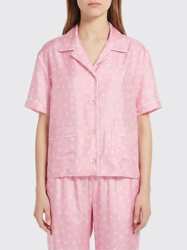 Moschino Printed Silk Shirt