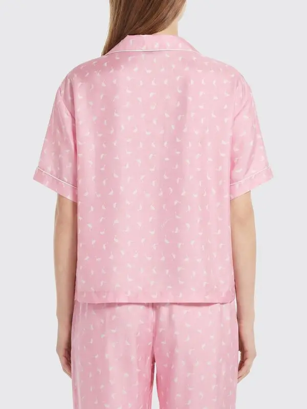 Moschino Printed Silk Shirt