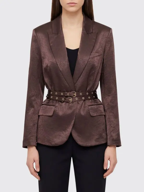 Liu Jo Polyester Blazer With Belt