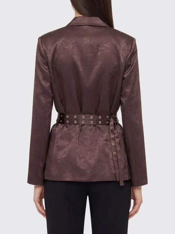 Liu Jo Polyester Blazer With Belt
