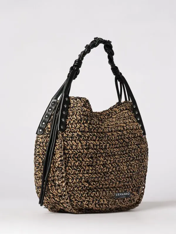 ERMANNO FIRENZE Raffia Anika Bag