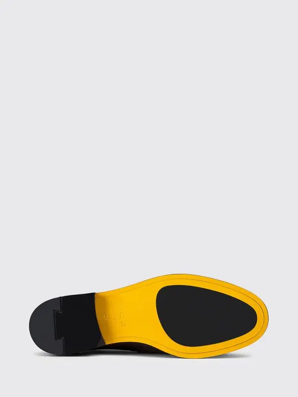 DOUCAL'S Leather Loafers With Monile