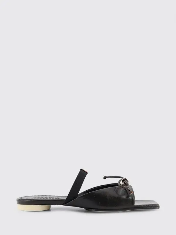 MAISON MARGIELA Leather Sandals - Black